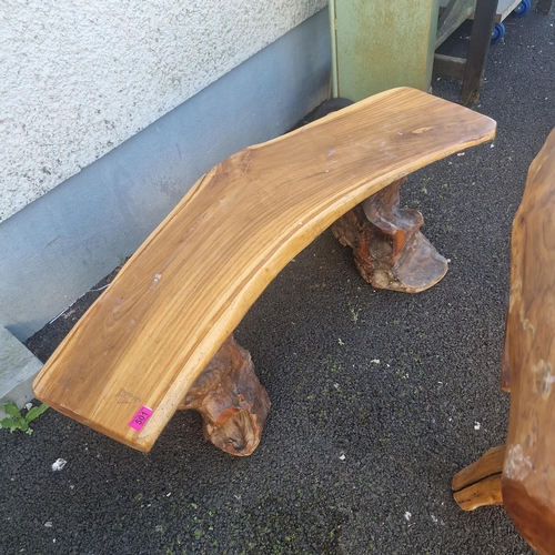 Rustic Branch Bench Seat