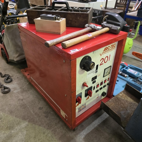 Arc Tec Single Phase Welder - Working