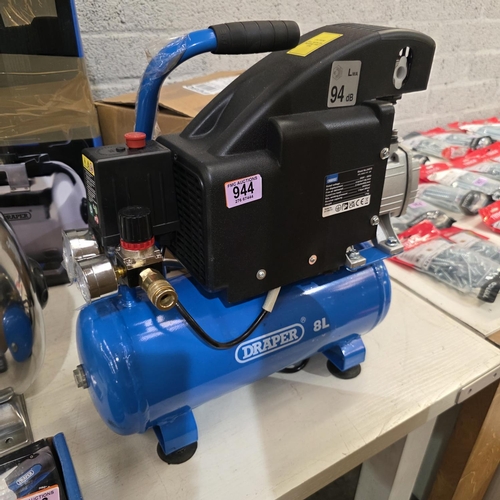 A New Draper 230v Direct Drive Oil Compressor 8L