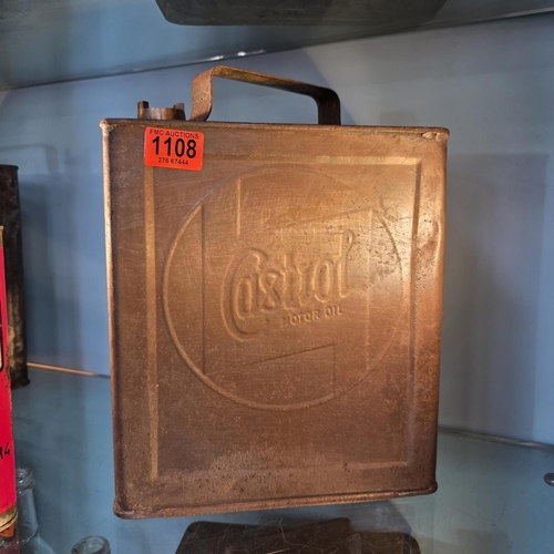 Castrol Motor Oil Jar