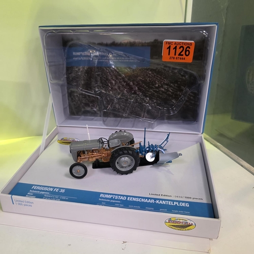 Universal Hobbies Ferguson FE35 Gold Belly & Plough Set