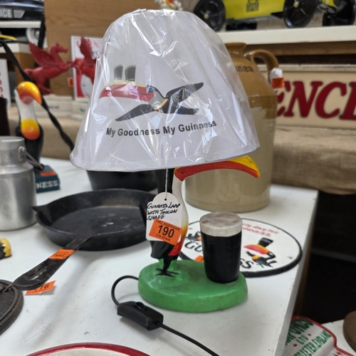 Guinness Toucan Lamp