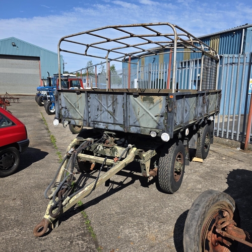 Ex Army Trailer Suitable To Tow Behind A Steam Engine Or Convert To A ...