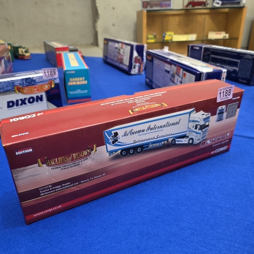 Corgi Ltd Edt McGeown International Fridge Trailer 1:50