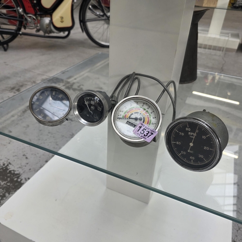 Fordson Tractor Meter Rev Clock & Other