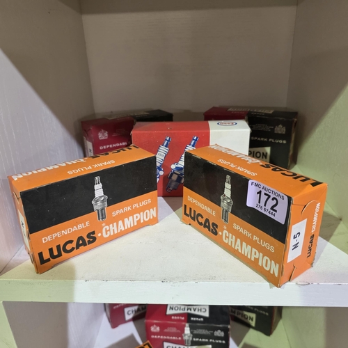 5 Boxes Of Lucas/Champion Spark Plugs
