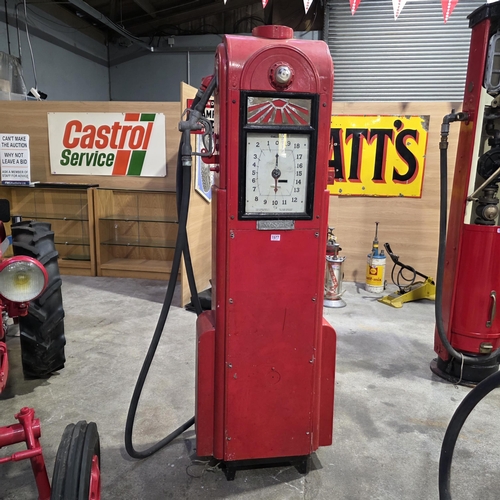A Vintage Wayne Gas Pump Clock