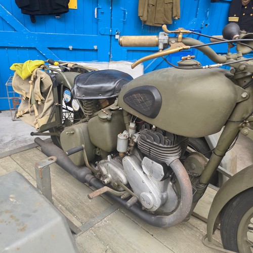 1941 BSA M20 Army Motorbike With V5