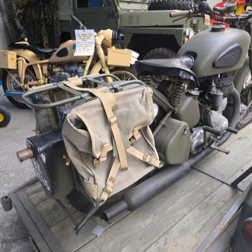 1941 BSA M20 Army Motorbike With V5