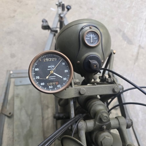 1941 BSA M20 Army Motorbike With V5