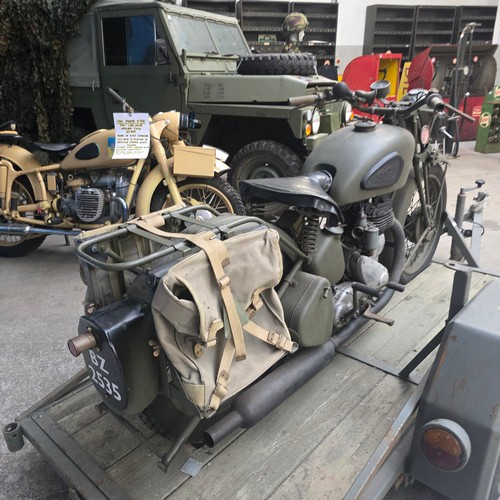 1941 BSA M20 Army Motorbike With V5