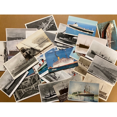 Postcards: Shipping - Merchant and Passenger Ships - Approx. 300 Cards ...
