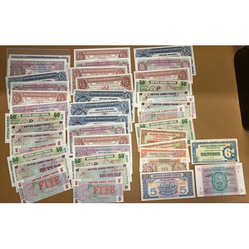 Banknotes: Collection of British Armed Forces Military Banknotes from ...