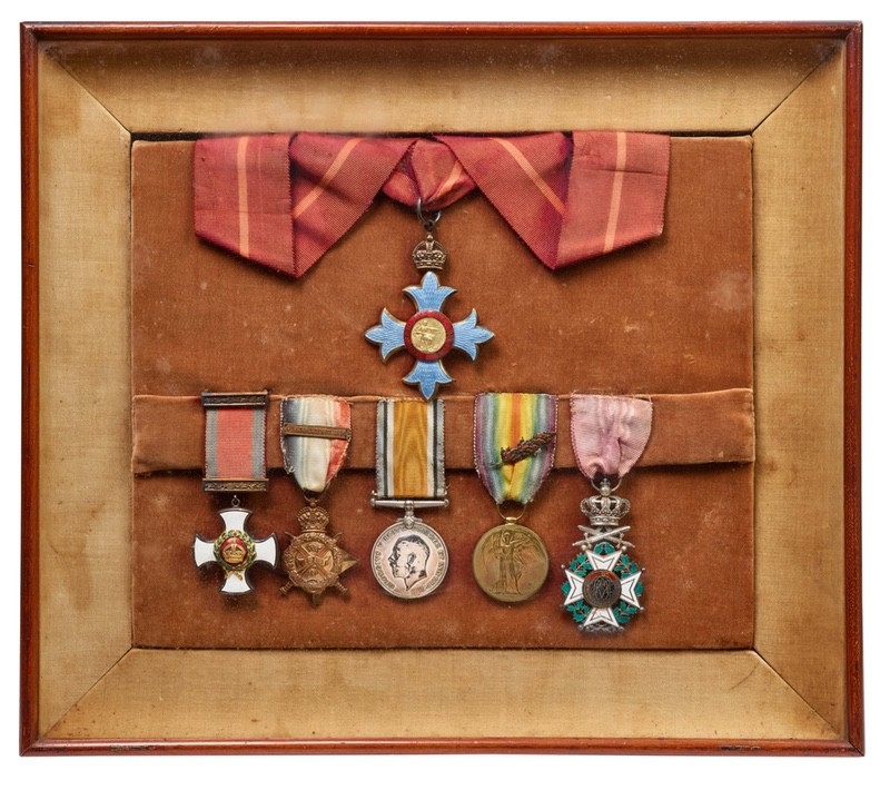 WW1 Medal Group of Brigadier General Robert Fitzmaurice CBE, DSO. Royal ...