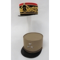 Two French General Kepis consisting khaki tan kepi. Black composite ...
