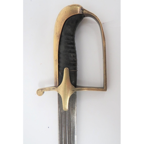 Polish Model 1921 Cavalry Sword 25 3/4 inch, single edged, shortened ...