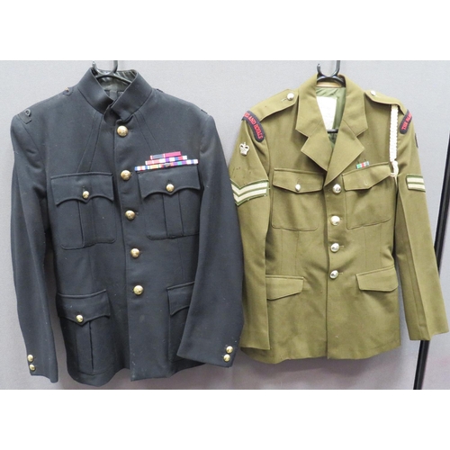 Post 1953 Life Guards Officer Patrol Tunic black, single breasted, high ...