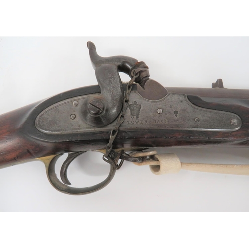 British 1839 Pattern Military Musket and Bayonet 39 inch, .750 musket ...