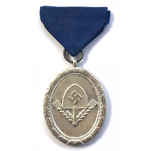 German Third Reich 3rd Class 12 year RAD (Reichs Arbeits Dienst) Medal ...
