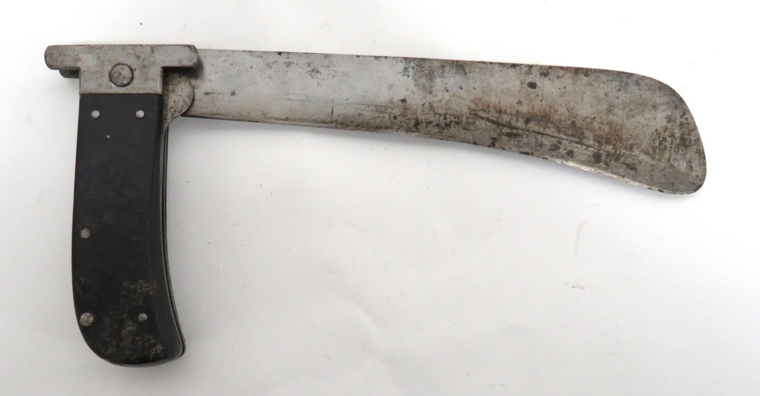 WW2 American USAAF Survival Machete 10 inch, single edged, round point ...