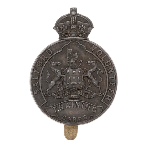 Salford Volunteer Training Corps WW1 VTC cap badge. Good rare die ...