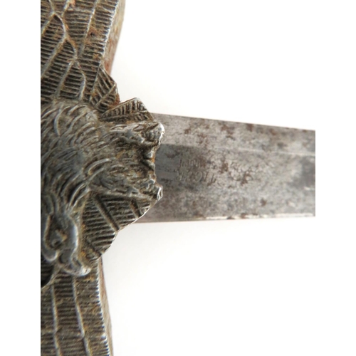 German Third Reich Luftwaffe Dagger By "Tiger Solingen". 10 inch ...