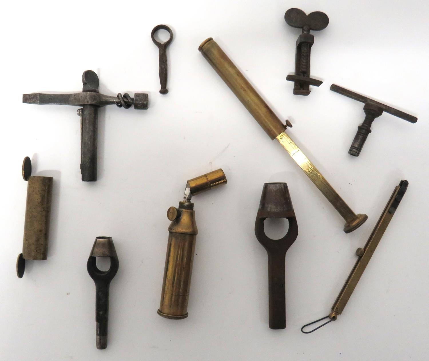 Selection Of Antique Gun Tools including Sergeants pattern gun tool ...