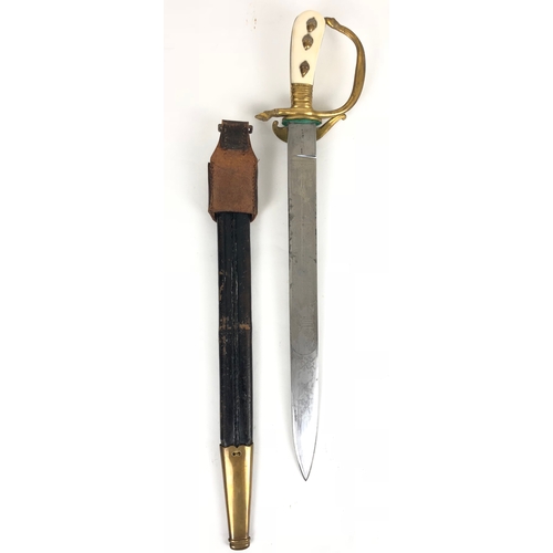 German Third Reich Forestry Service sidearm / cutlass. Good scarce ...