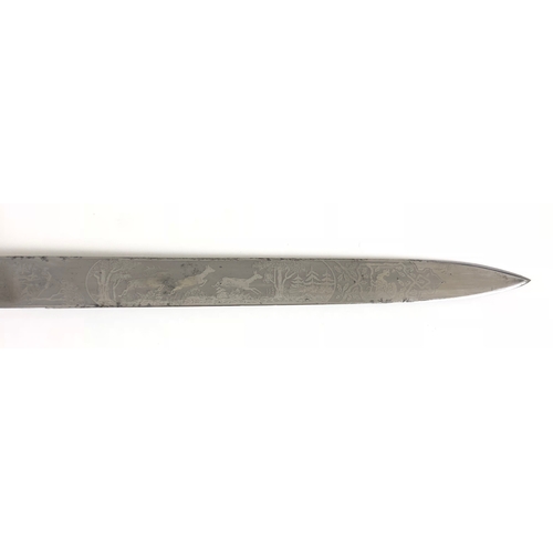 German Third Reich Forestry Service sidearm / cutlass. Good scarce ...