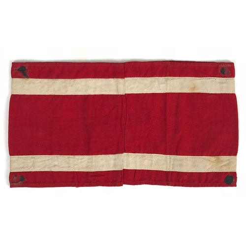 German Third Reich Hitler Youth Student Bund armband. Good red cotton ...