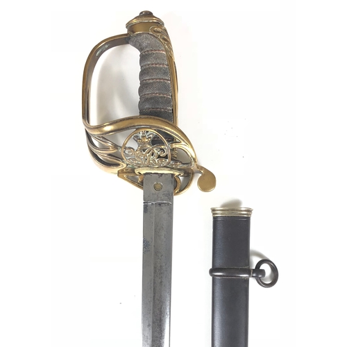 Victorian Officers 1822 Pattern Sword. A good example, the slightly ...