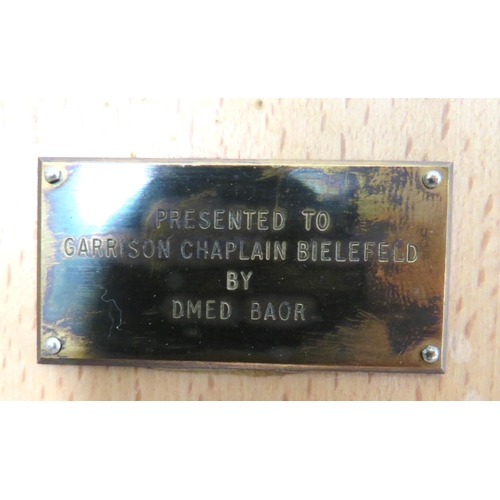 Military Issue Royal Army Chaplain's Department Communion Set wooden ...