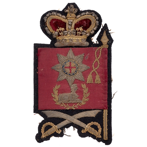 Coldstream Guards Victorian Colour Sergeant's rank badge. Fine scarce ...