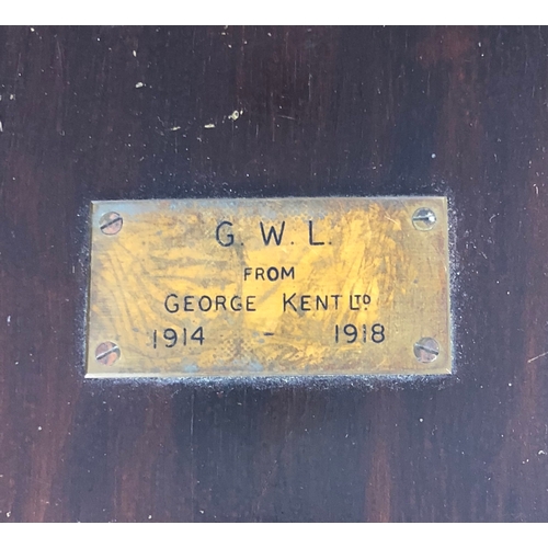 WW1 1918 George Kent Ltd Luton Munitions Factory Presentation Shell ...