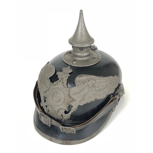 WW1 Imperial German Prussian Garde Regiment Pickelhaube. A good and ...
