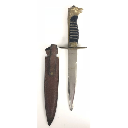 WW2 Italian Fascist GIL Dagger. A good example the flat double-edged ...