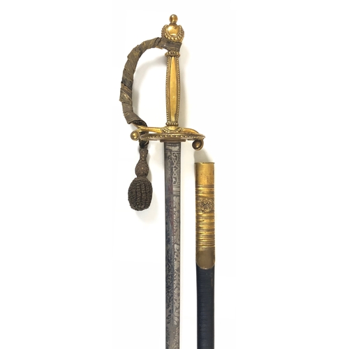 Victorian / Edwardian English Court Sword. A fine quality example by C ...