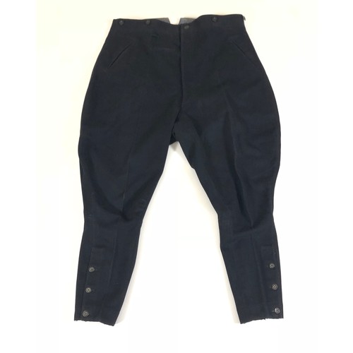 German Third Reich Political black service breeches. Good scarce heavy ...