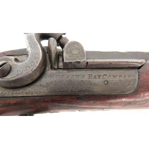 Mid 19th Century Percussion Sporting Musket "Hudson's Bay Company" 22 ...