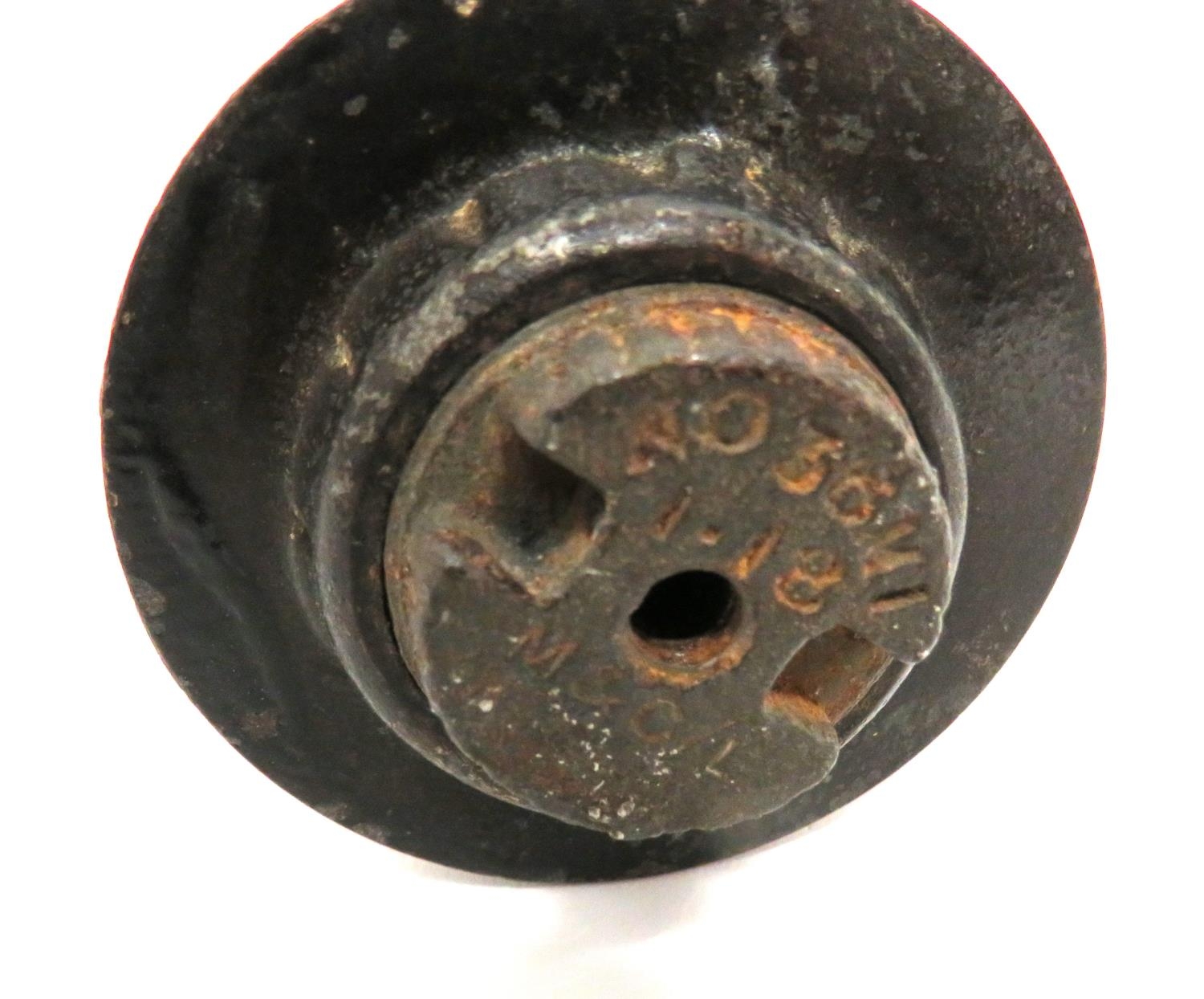 Unusual WW1 Inert No 36 Experimental Mills Grenade cast iron ...