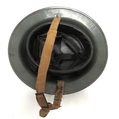 WW2 Home Front "C.O." County Organiser Steel Helmet grey painted, MKII ...