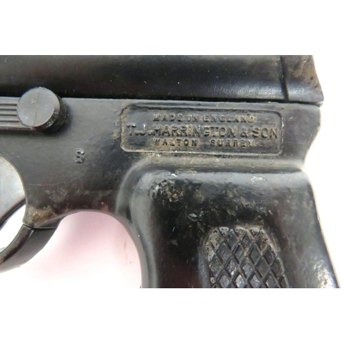 Two Push Barrel Cocking Air Pistols consisting Diana Model 2. .177 ...