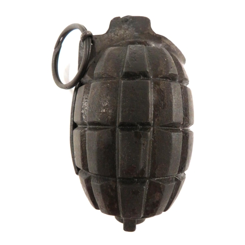 British Inert No 23 Mills Hand/Rifle Grenade cast iron fragmentation ...