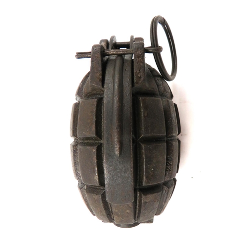 British Inert No 23 Mills Hand/Rifle Grenade cast iron fragmentation ...