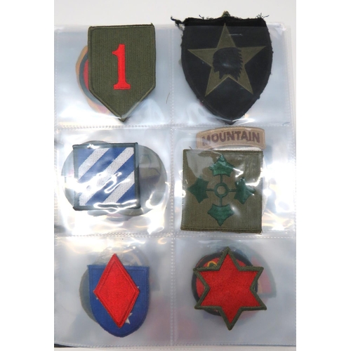 Quantity Of American Formation Badges embroidery badges include 1st ...