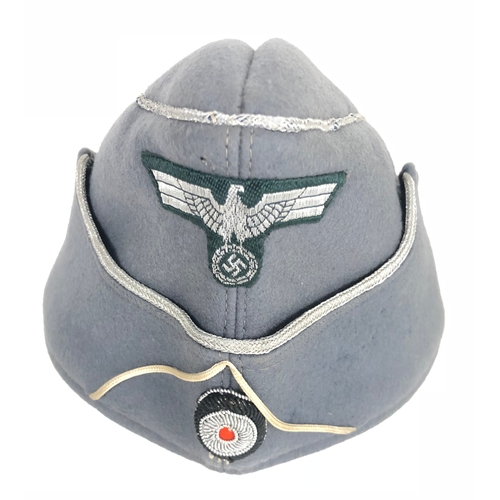 German Third Reich Army Infantry Officer's field cap. Good scarce ...