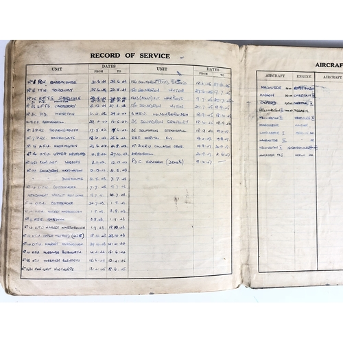 WW2 RAF 1943 Distinguished Flying Cross, Logbooks and Ephemera. Awarded ...