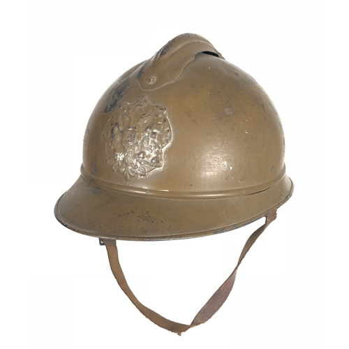 WWI Imperial Russian Adrian Pattern helmet. A rare and good clean ...