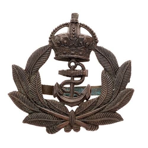 Royal Naval Division Officer RND OSD cap badge c. 1915-18. Good scarce ...