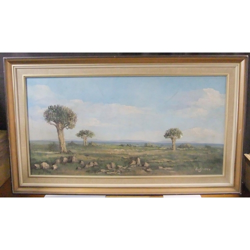 Don BENZIEN (South Africa 20/21stC) oil on board, extensive South ...